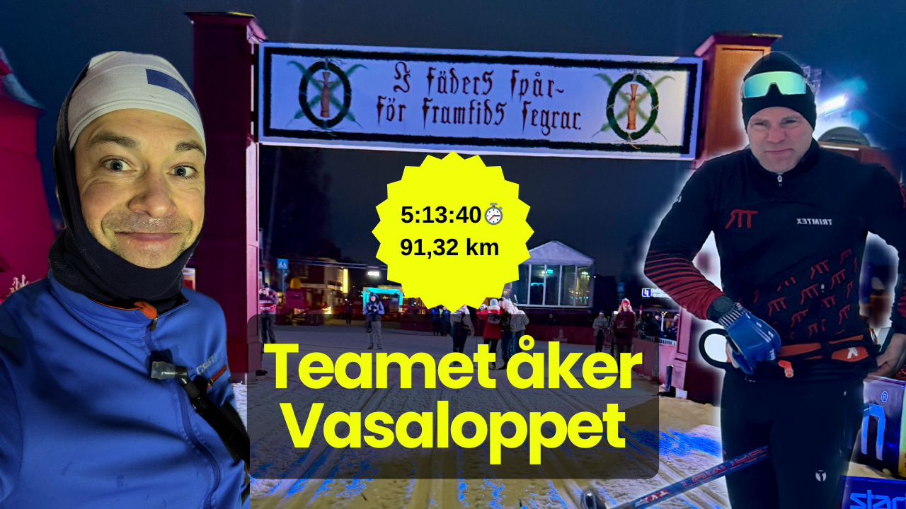 Teamet åker HELA VASALOPPET! - Adamsteen.se